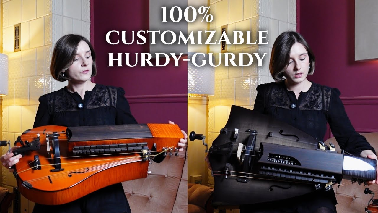 Fully Custom Mm Hurdy Gurdy Get To Know Our Gurdies 1 Youtube