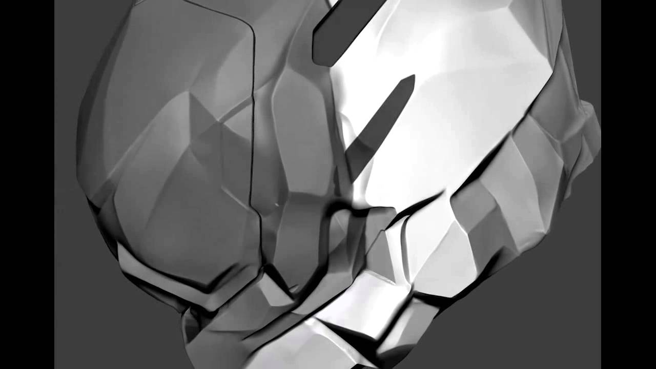 Zbrush Tutorial Create Polished Metal Surfaces Part 4 Youtube