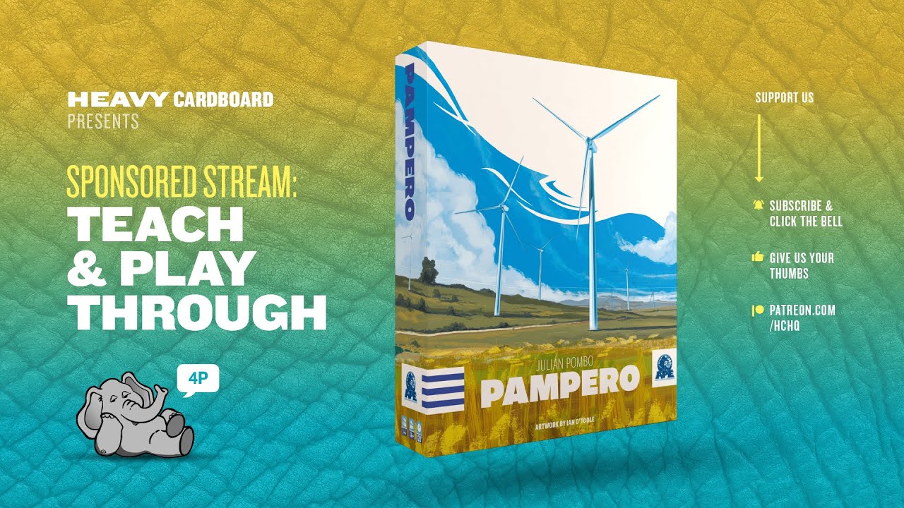 Ks Pampero 4p Teaching Play Through By Heavy Cardboard Youtube