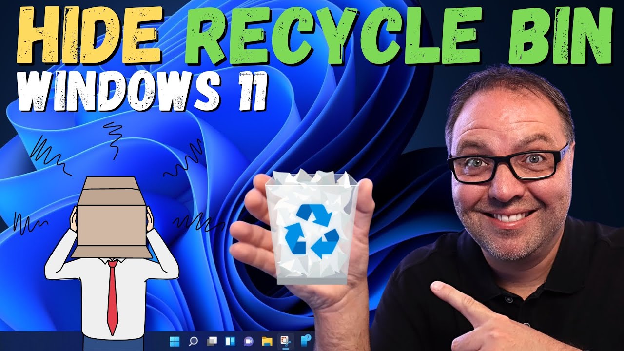 How To Remove Recycle Bin From Desktop In Windows 11 Youtube