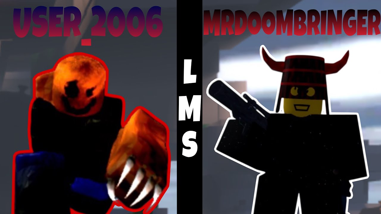 Mrdoombringer Vs User 2006 Last Man Standing Roblox Eternity