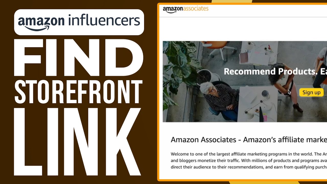 How To Find Your Amazon Influencer Storefront Link 2025 Easy Tutorial