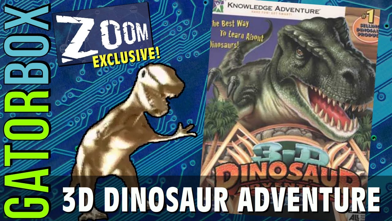 3d Dinosaur Adventure Gatorbox Youtube