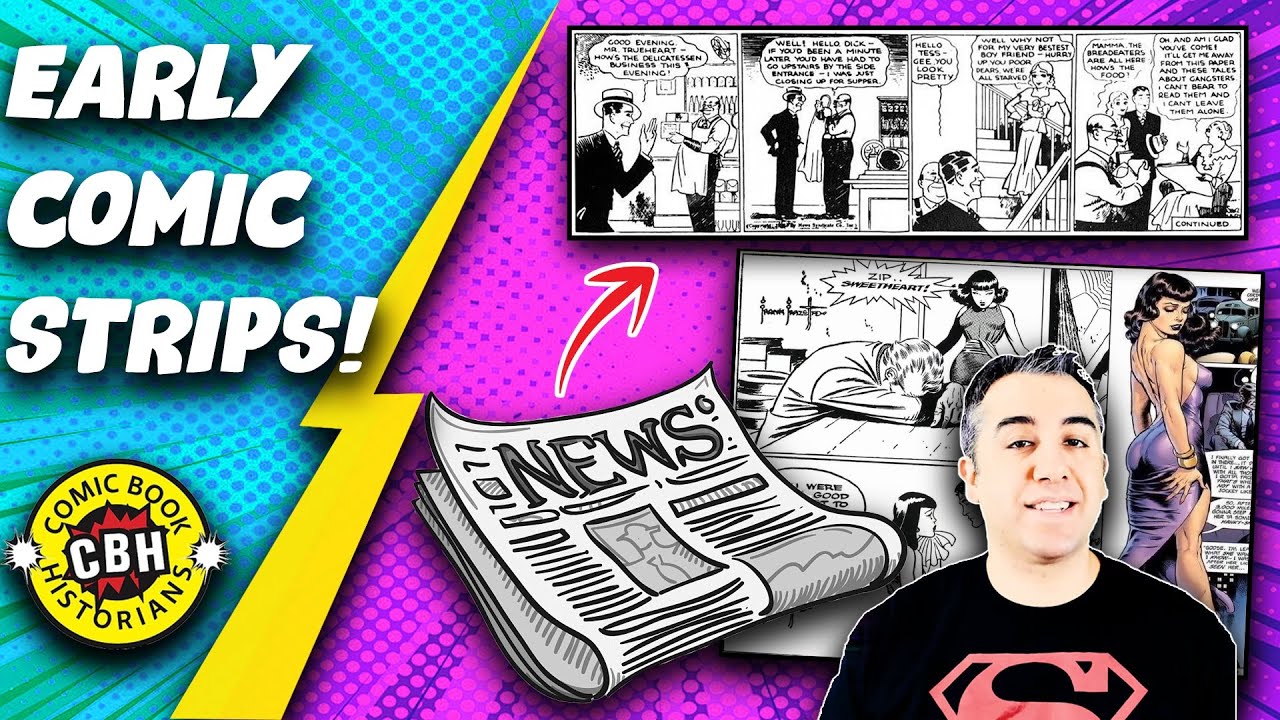 Early Newspaper Comic Strips Influence On Comic Books Docuseries 5