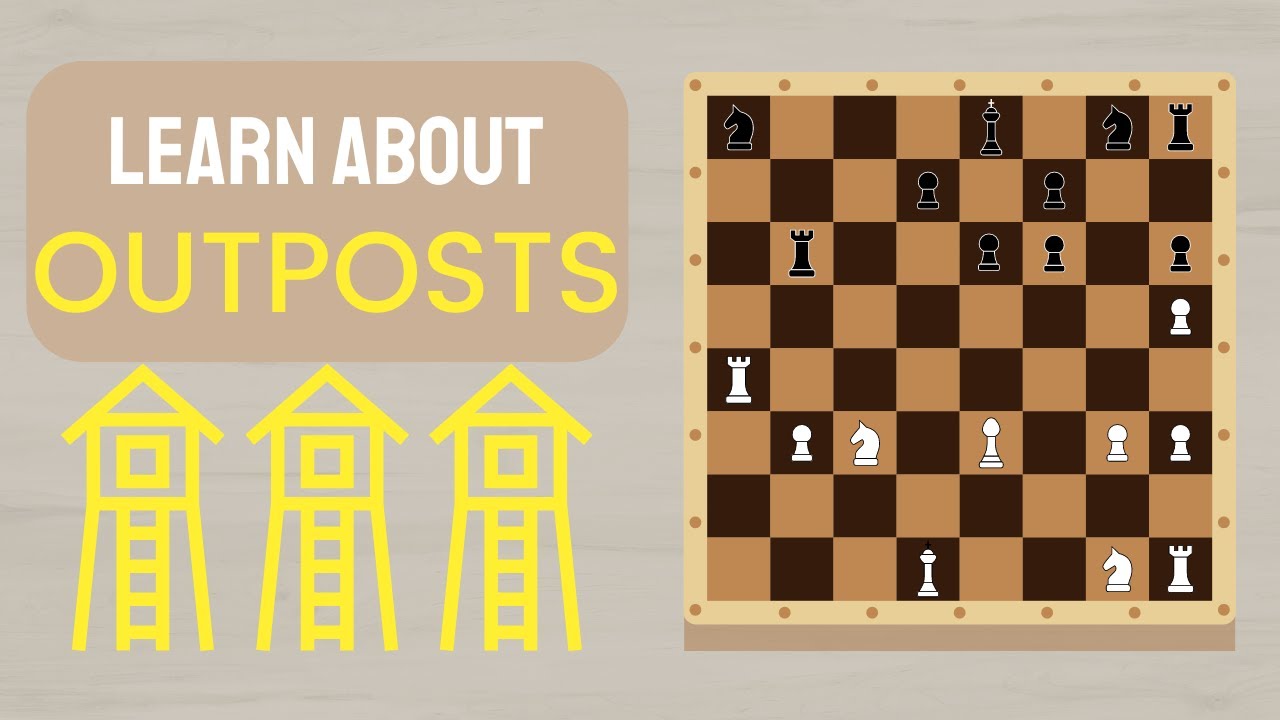 What Is An Outpost In Chess Youtube