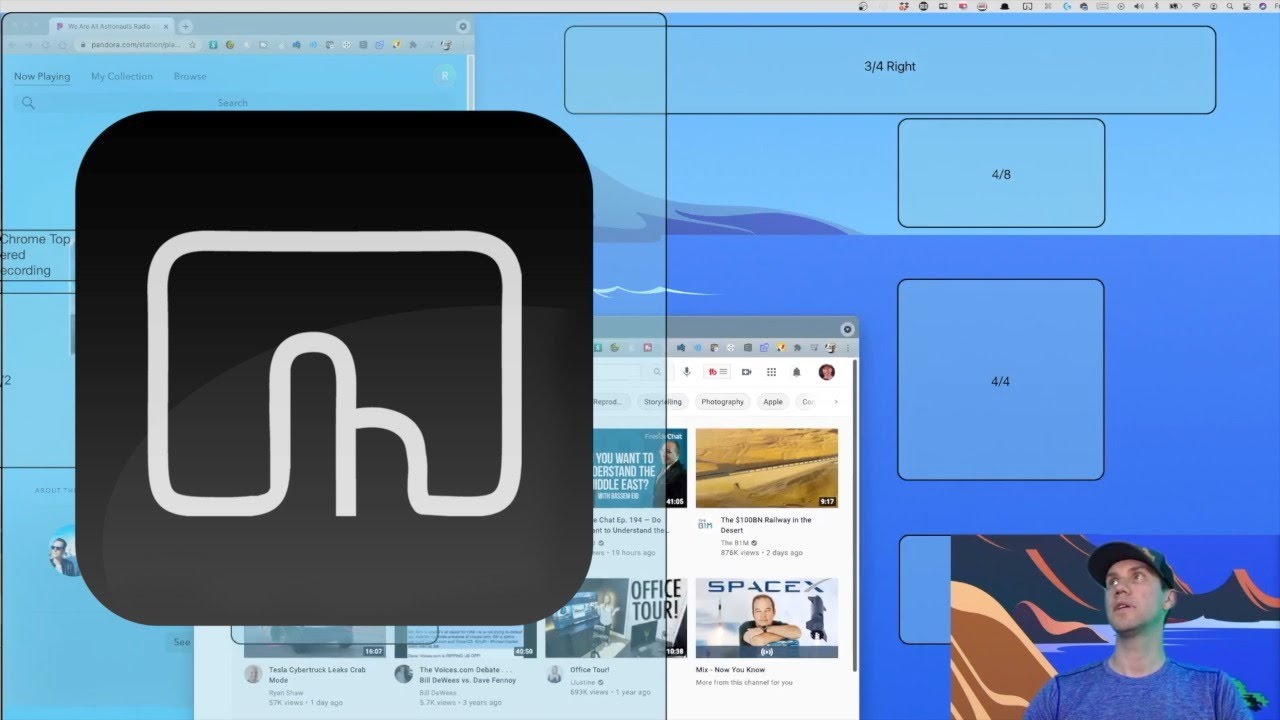 Arrange Windows With Snap Areas Better Touch Tool On Mac Youtube