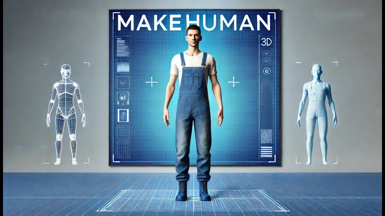 How Easy To Create 3d Character In Makehuman Eng Version Youtube