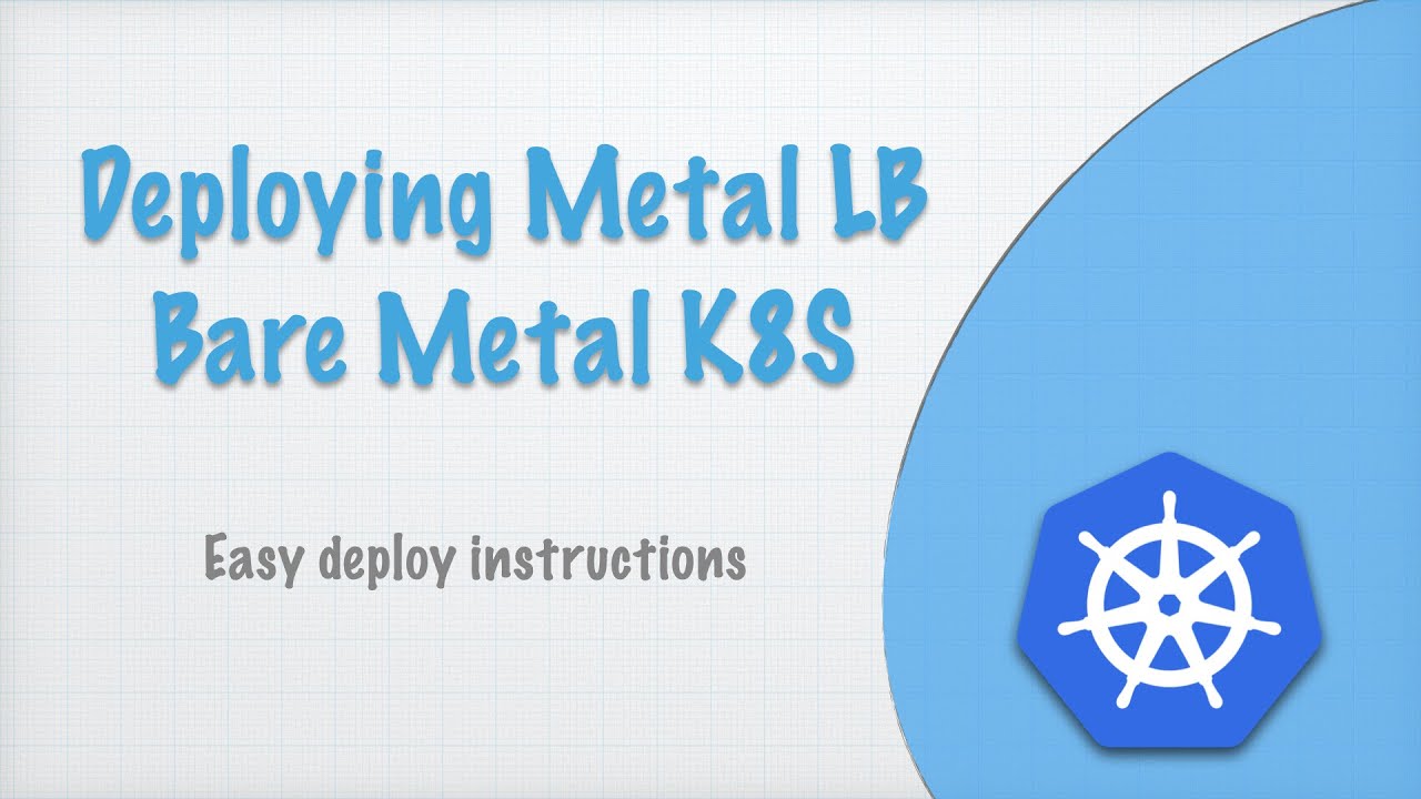 Deploying Metallb In Bare Metal Kubernetes Easy Instructions Jmos