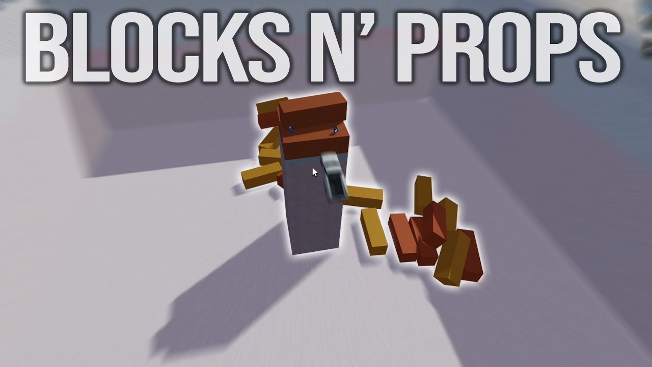 We Played Roblox Props N Blocks Youtube