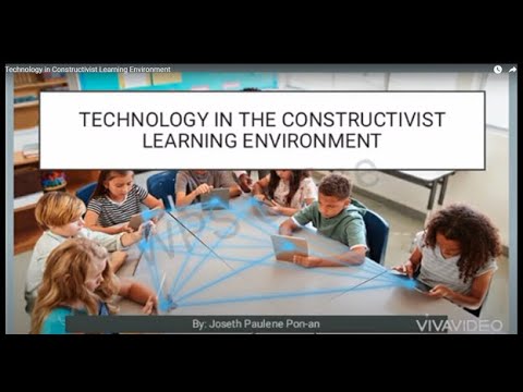 Technology In Constructivist Learning Environment Youtube