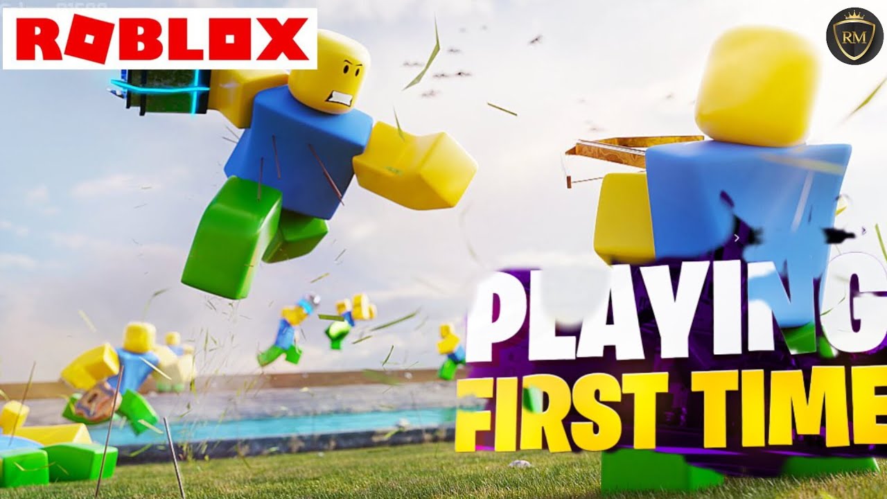 First Time Playing Roblox Youtube