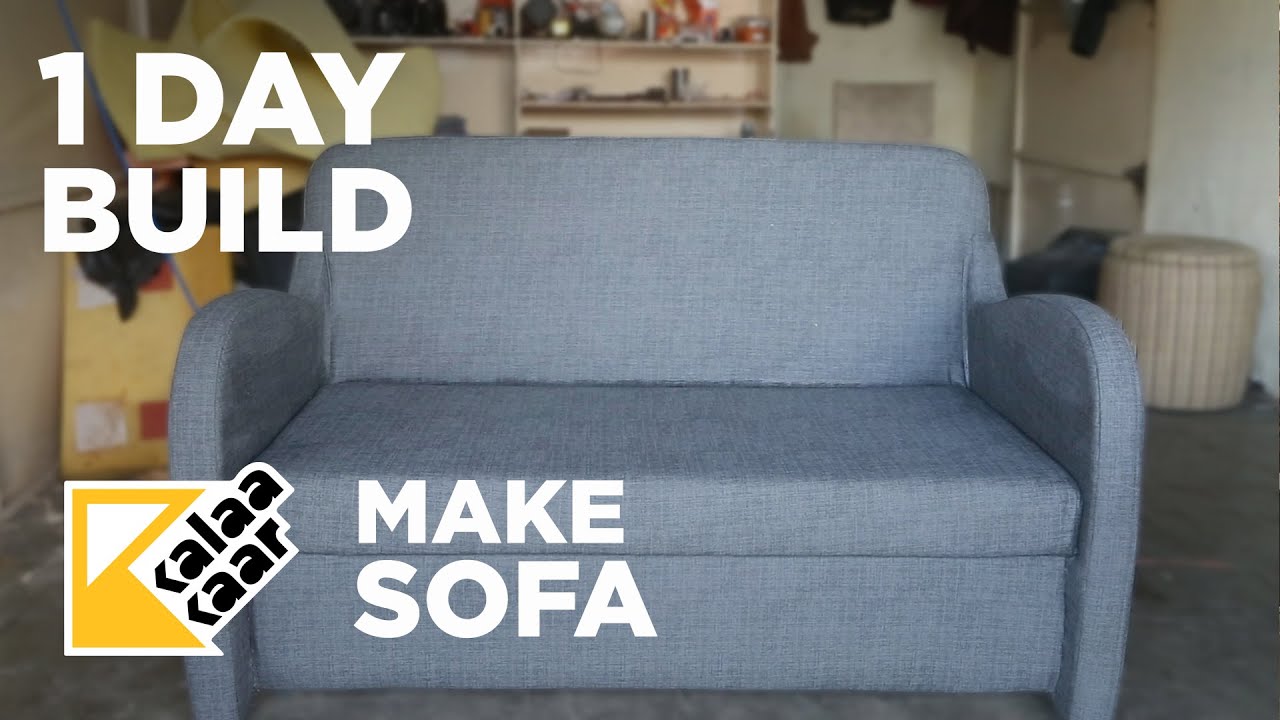 How To Make Sofa Diy Youtube