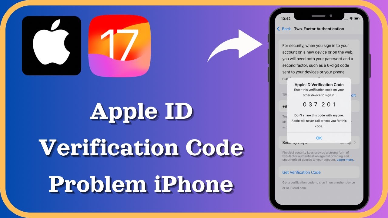 How To Fix Apple Id Verification Code Problem On Iphone Apple Id