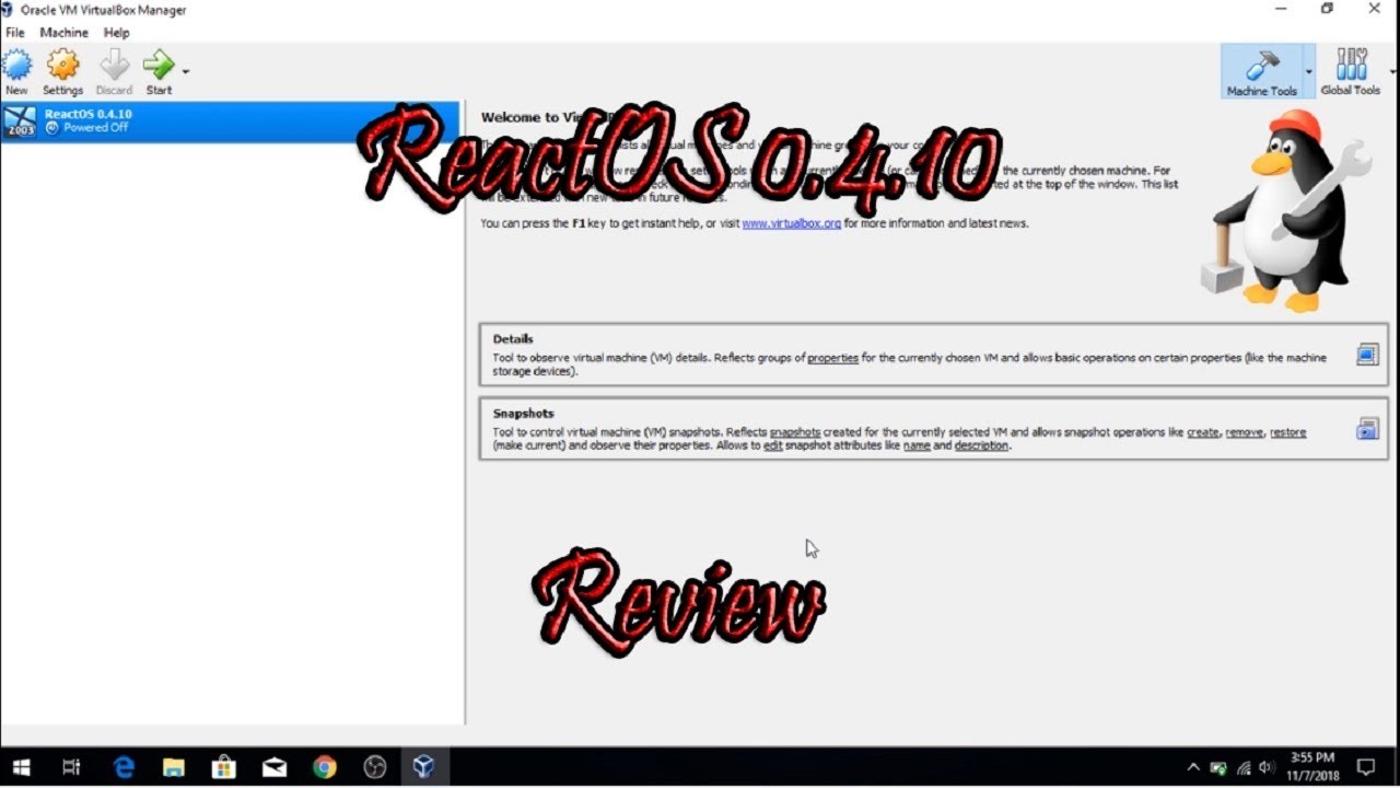 Reactos 0 4 10 Review By The 7evenator Youtube