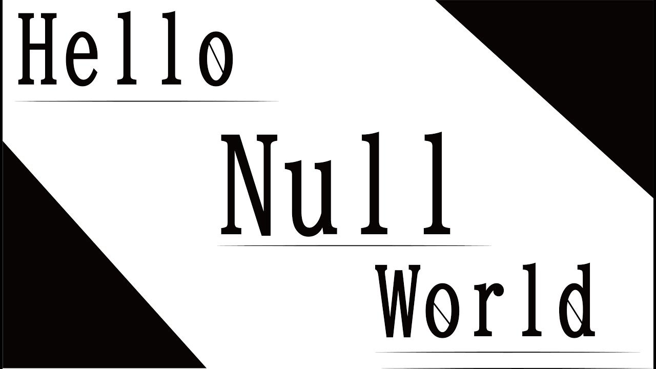 Hallo Null World Youtube