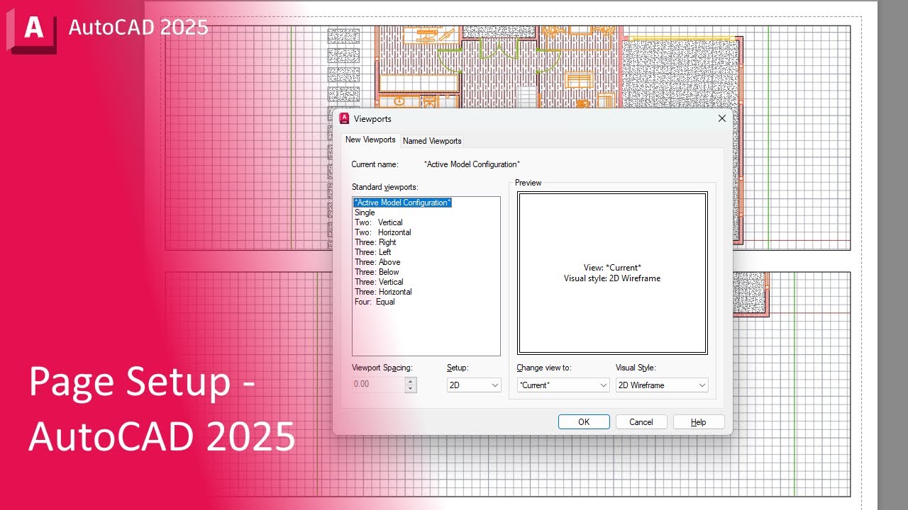 Autocad Page Setup Tutorial Sheets Viewports Scaling Youtube