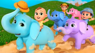 Counting 10 Big Elephants More Lalafun Nursery Rhymes Kids Songs