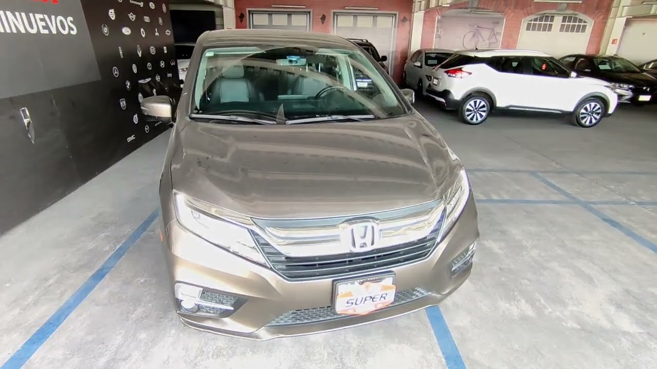 Honda Odyssey Touring 2019 Color Meteoro Blast Youtube