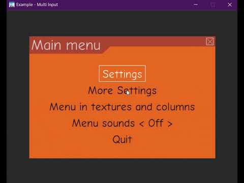 Pygame Menu A Menu For Pygame Simple And Easy To Use Youtube