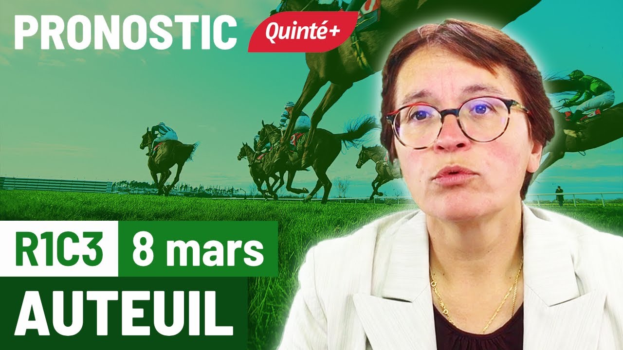Pronostic Pmu Quinté Flash à Auteuil R1c3 Du 8 Mars 2025 Youtube
