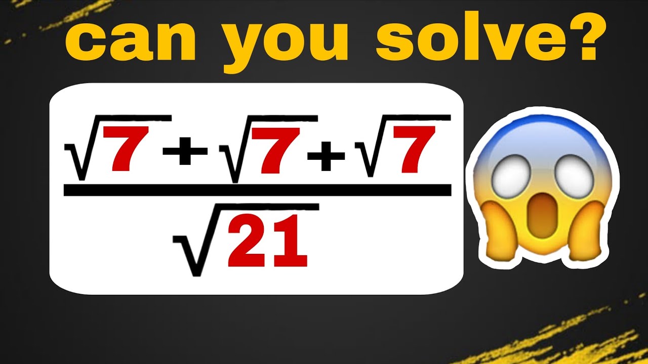 Simple Math Problems Mathematics Youtube