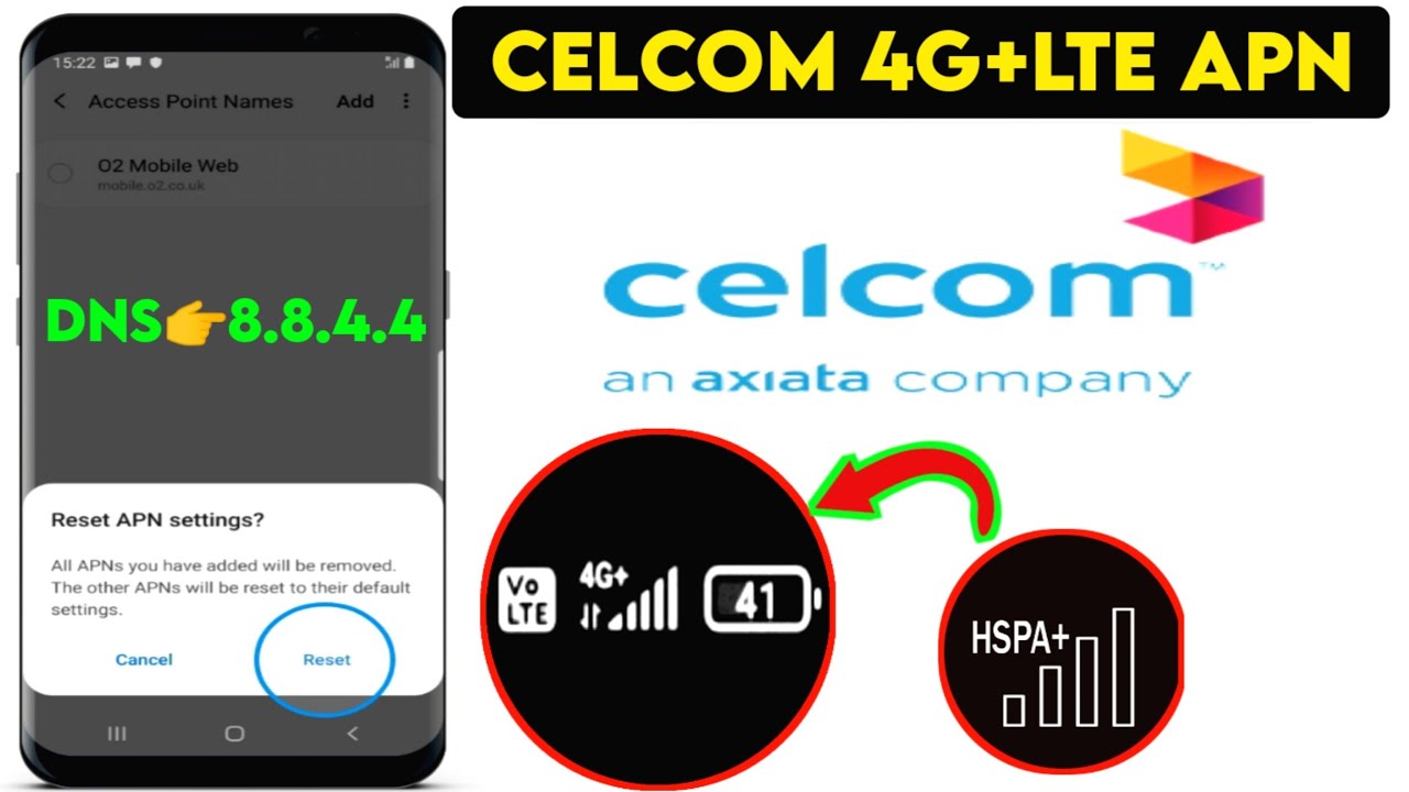 Celcom 5g Apn Settings How To Speed Up Your Internet Connection Youtube