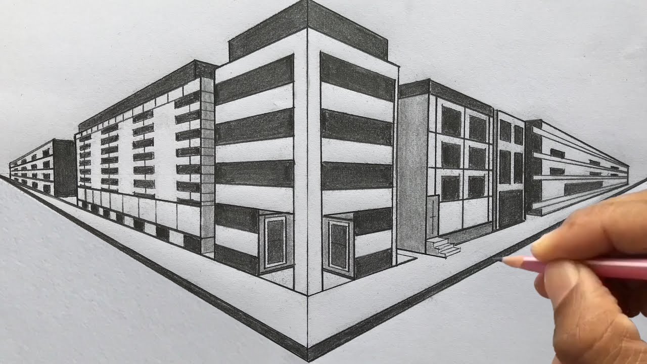 Ace Tips About How To Draw Two Point Perspective Buildings Iceratio
