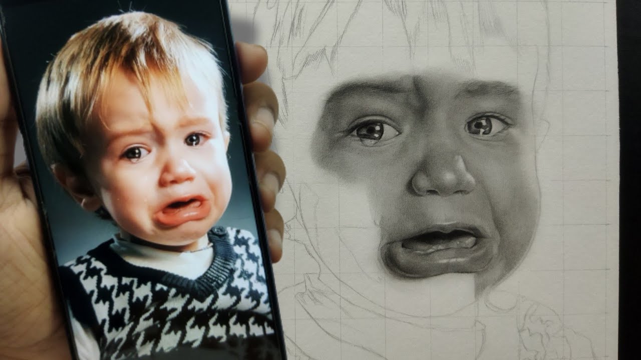 How To Shade Realistic Face Part 1 Youtube