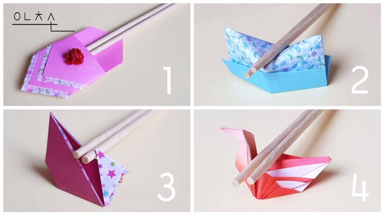 Chopstick Holder Origami Instructions