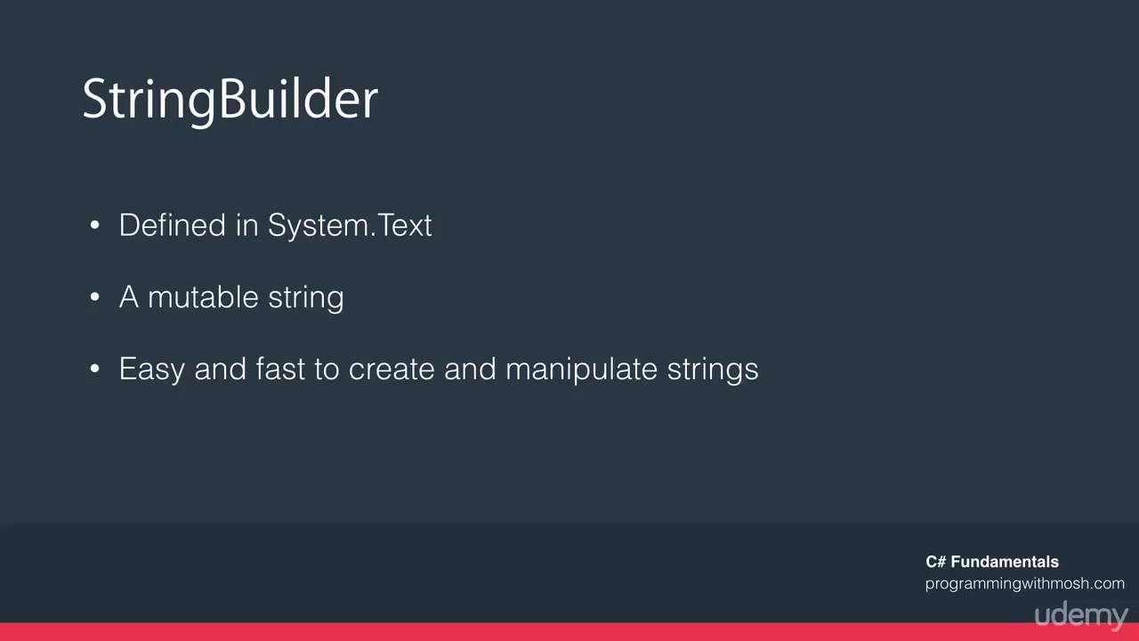 Stringbuilder Youtube