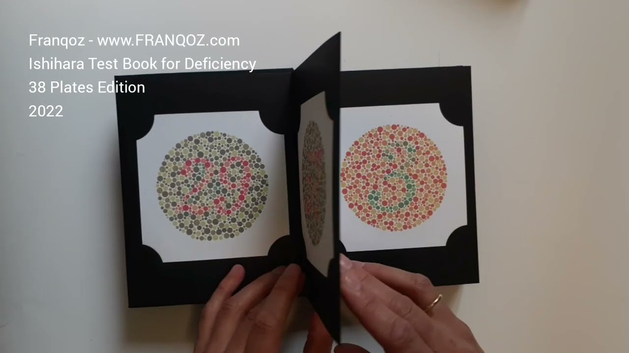 Ishihara Color Blindness Test 38 Plates Infoupdate Org