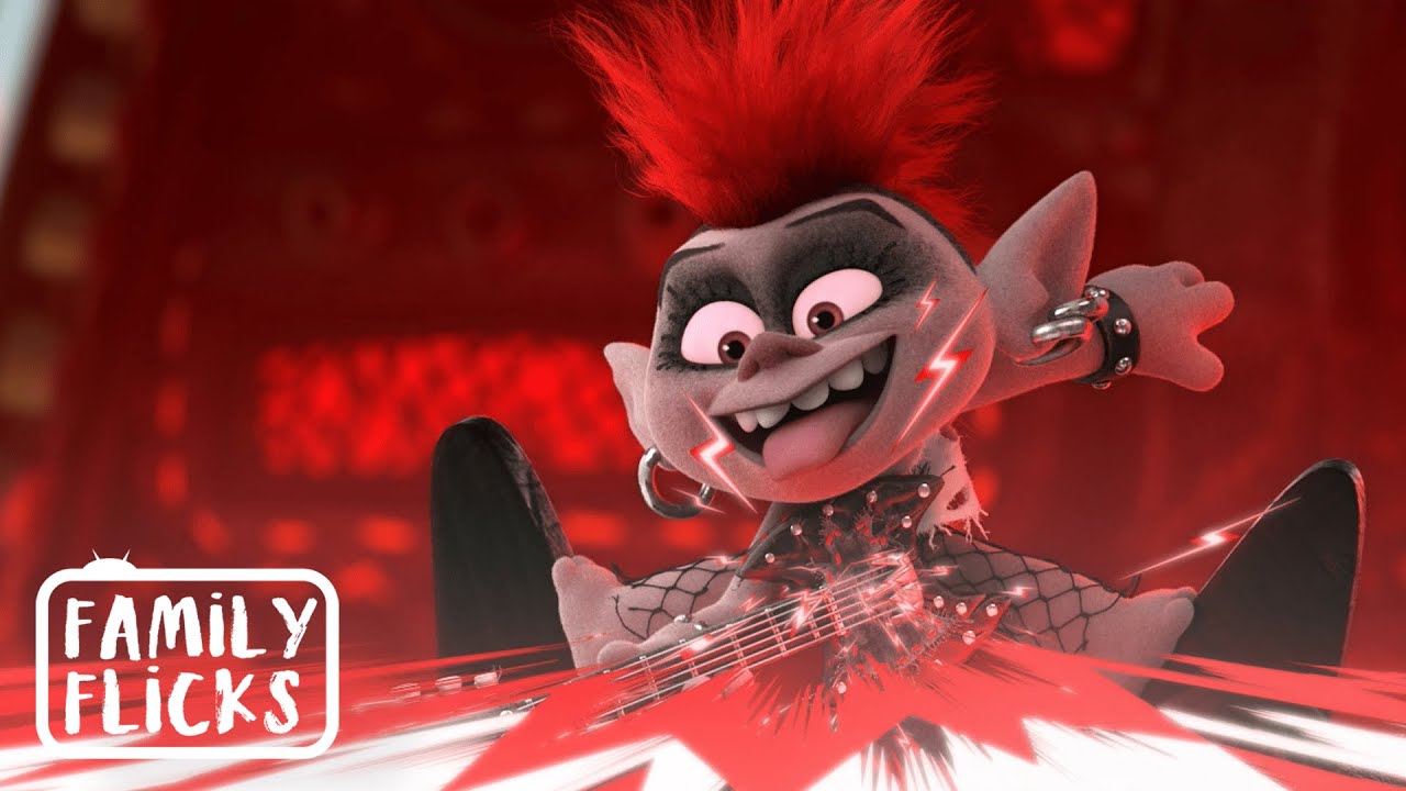 Rock And Roll Destruction Trolls World Tour Family Flicks Youtube