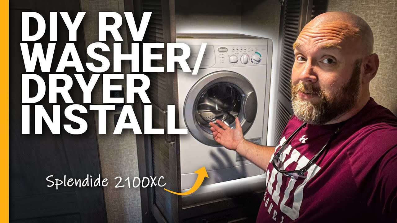 Do It Yourself ёяыа Rv Washer Dryer Install In A Grand Design Reflection