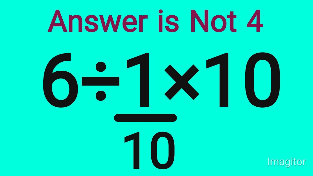 This Math Problem Tricks Everyone Youtube