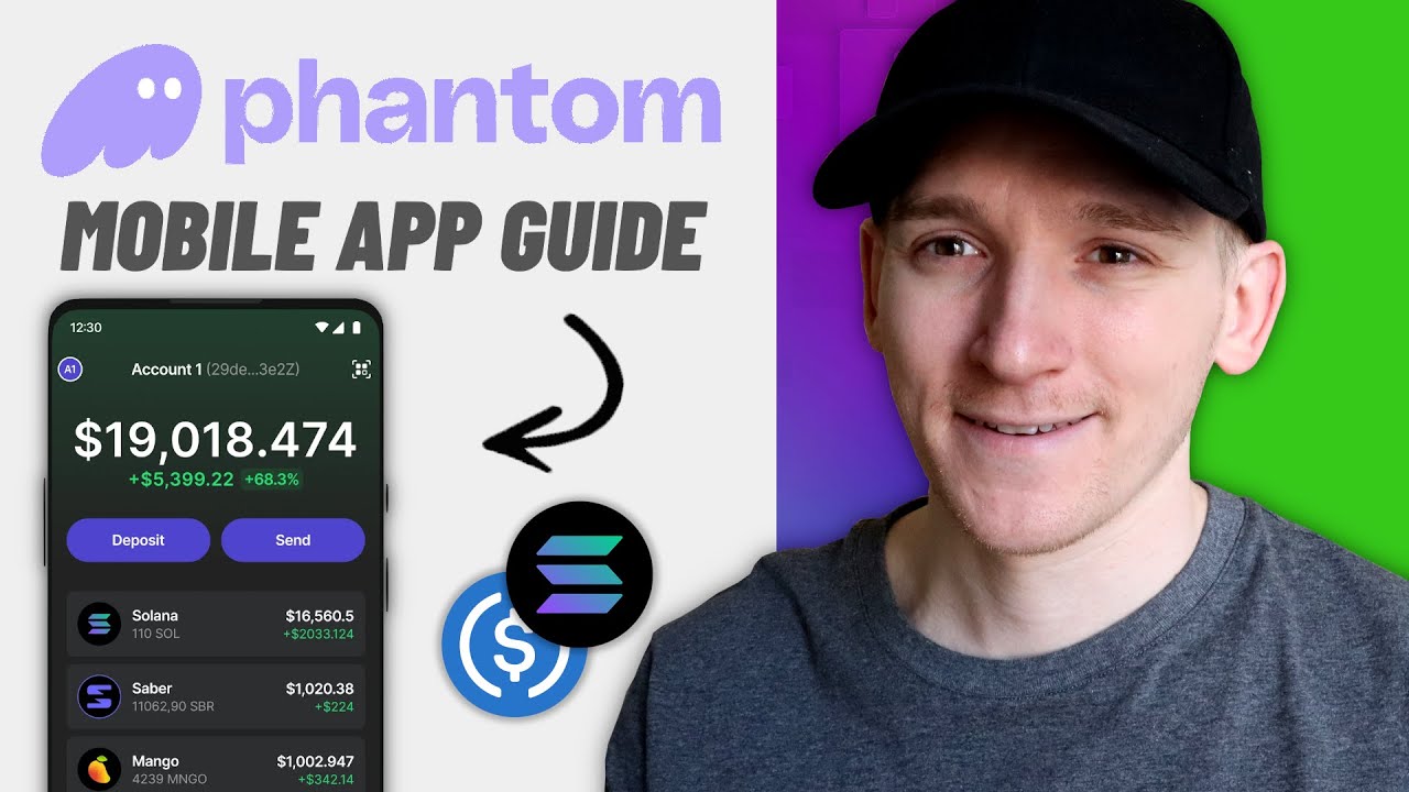 Phantom Wallet Mobile App Tutorial Setup Guide Youtube