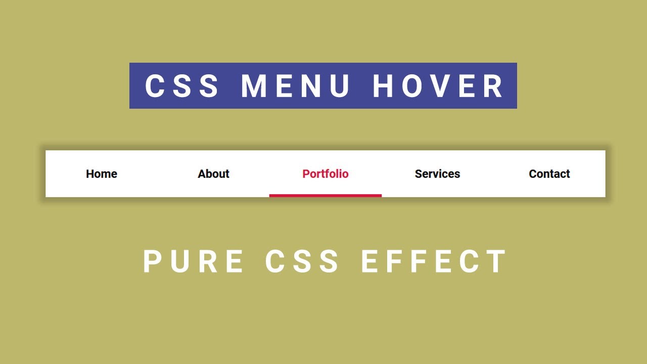 Menu Hover Effects Css At Jesse Banks Blog