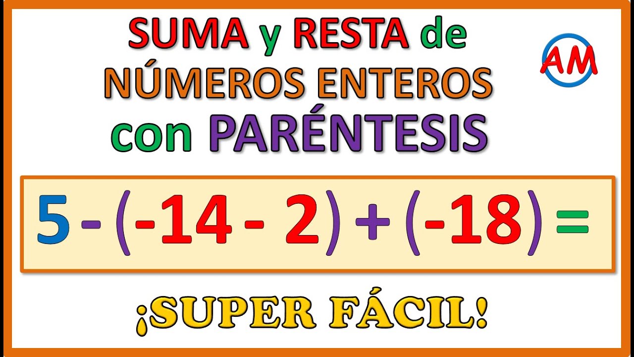 Operaciones Combinadas Con Numeros Enteros Y Parentesis Desde Cero ... Operaciones Combinadas Con Numeros Enteros Y Parentesis Desde Cero ...