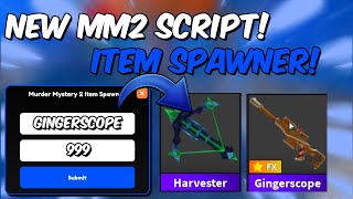 Best Mm2 Script Item Spawner Pastebin Link Murder Mystery 2 Latest ...