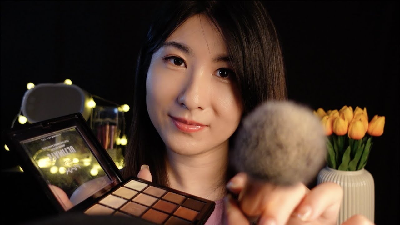 Asmr Friend Does Your Makeup рџ Layered Sounds Soft Spoken Youtube Music