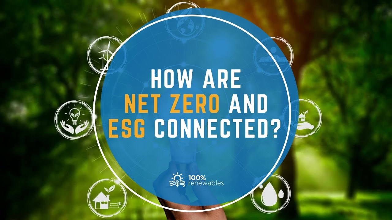 How Are Net Zero And Esg Connected Youtube