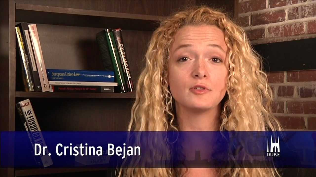Center For European Studies Dr Cristina Bejan Youtube