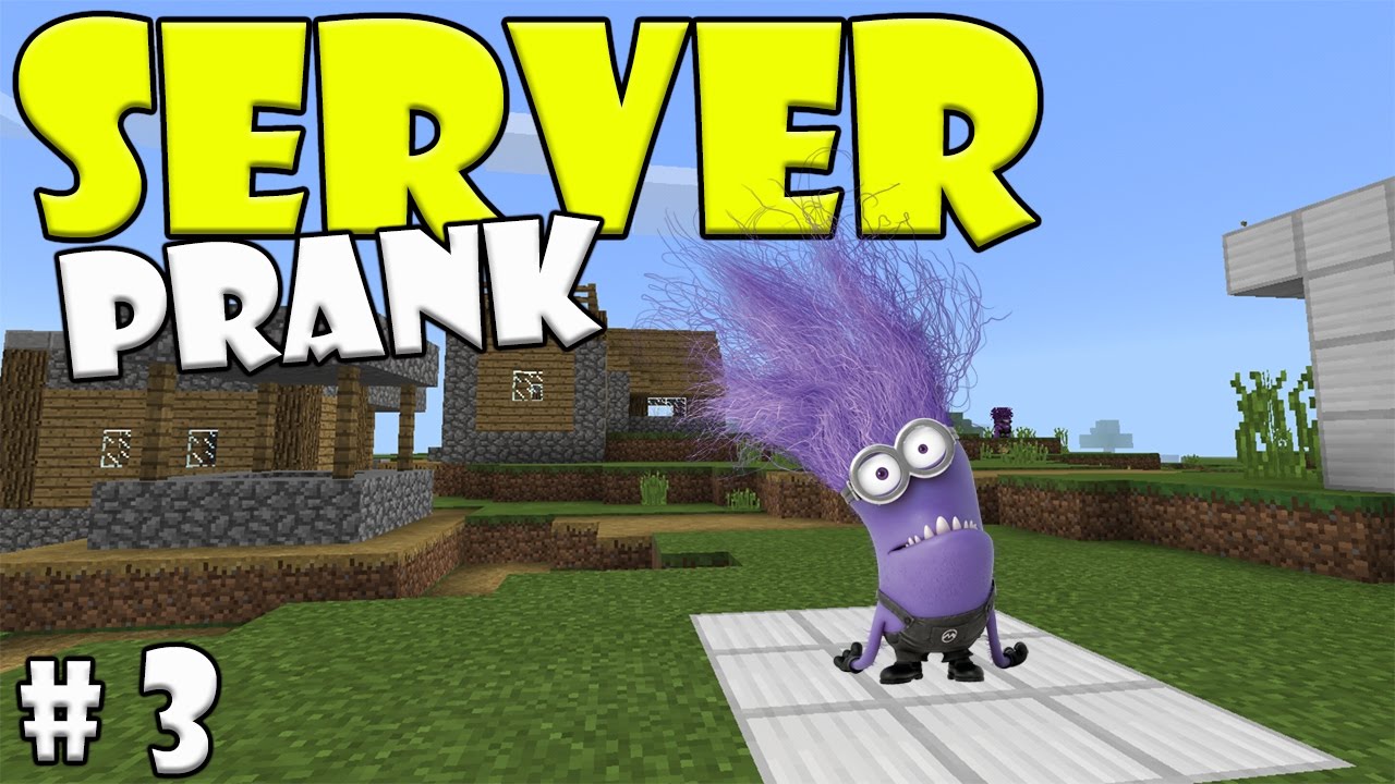 Server Prank Ep 3 Minecraft Pe Youtube