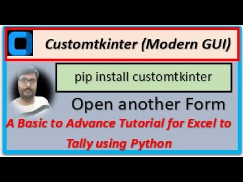 Customtkinter Python Gui Library 3rd Youtube