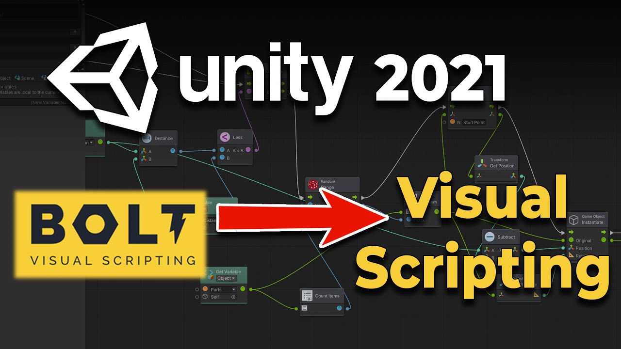 How Bolt Visual Scripting Changing In Unity 2021 Easier To Start