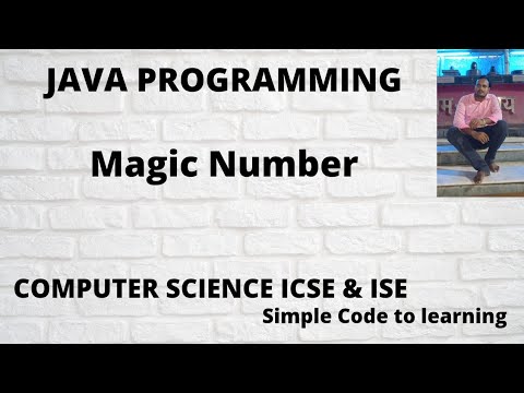 Java Magic Number Program Hindi Youtube