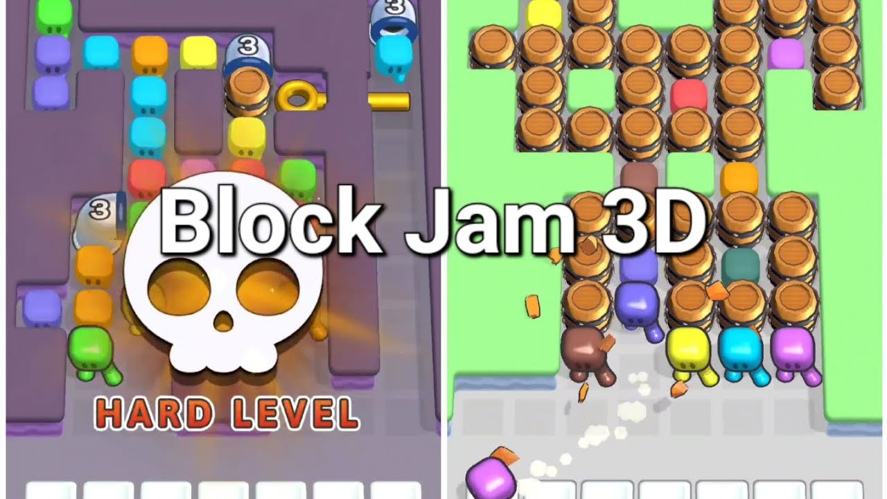 Block Jam 3d Mobile Gameplay Levels 59 60 Youtube