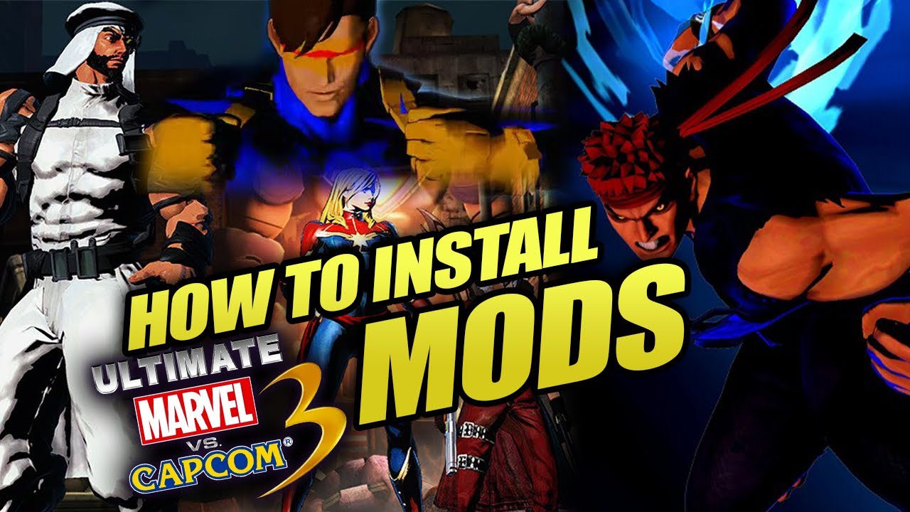 How To Install Umvc3 Mods Easy Tutorial Youtube