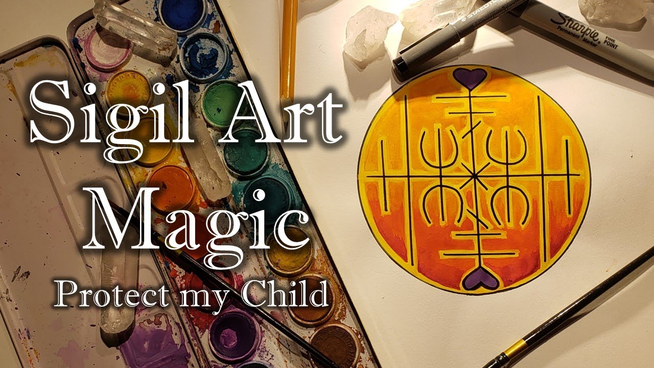 Sigil Art Magic Protect My Child How To Design A Sigil Pagan
