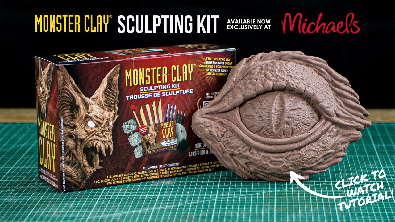 Sculpt Like A Pro Get The Monster Clay Sculpting Kit At Michaels Youtube