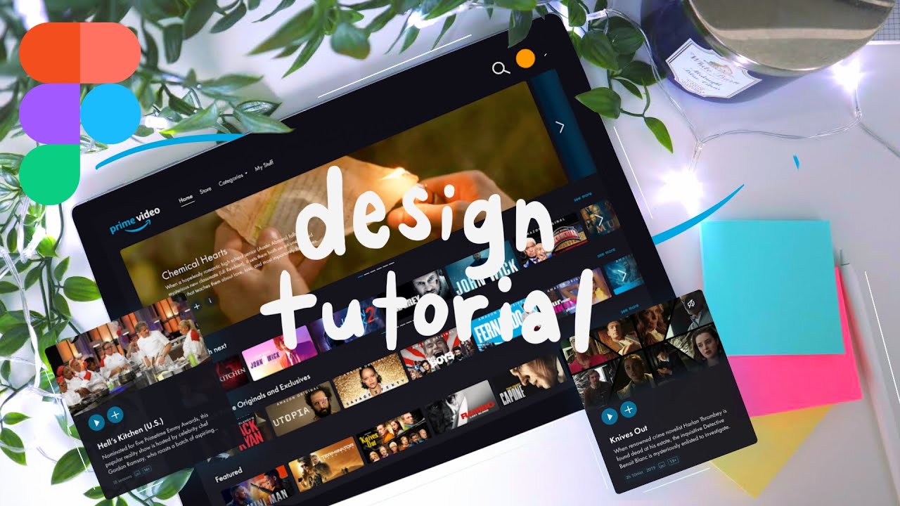 Redesigning Amazon Prime Video Ui Figma Tutorial Youtube
